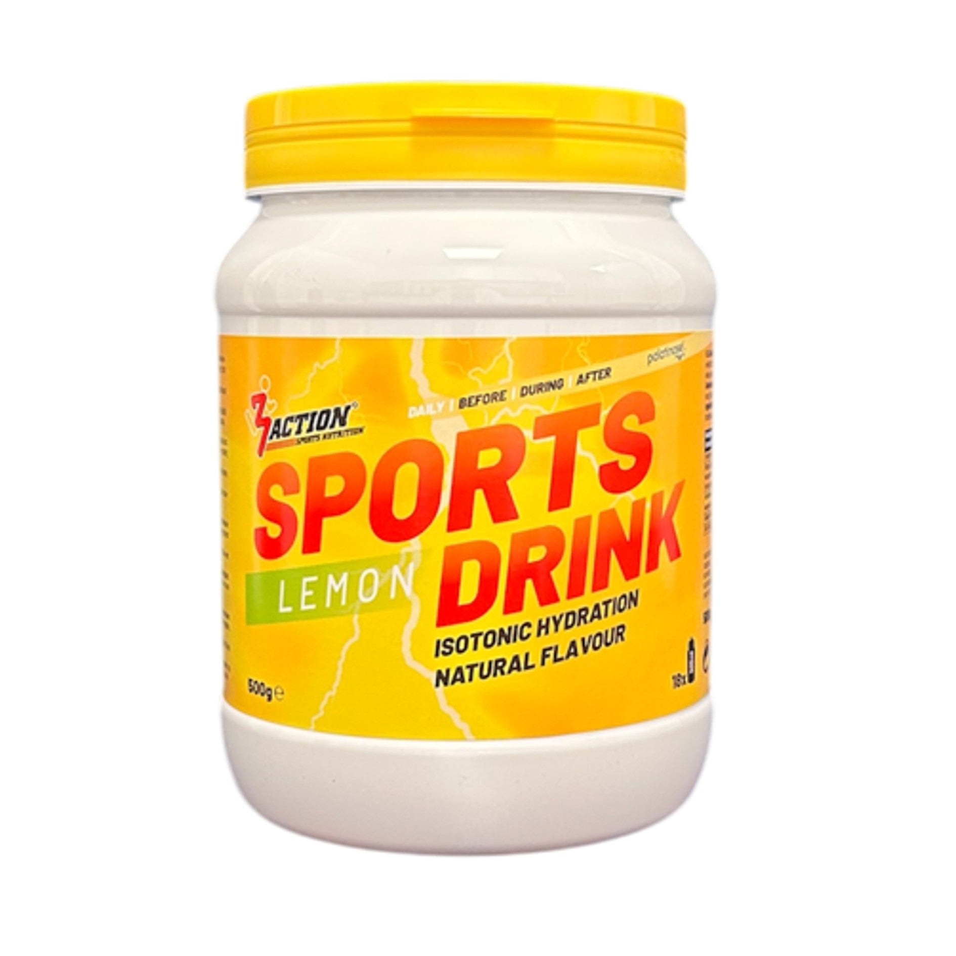 Sports Drink Lemon – 3Action Sports Nutrition